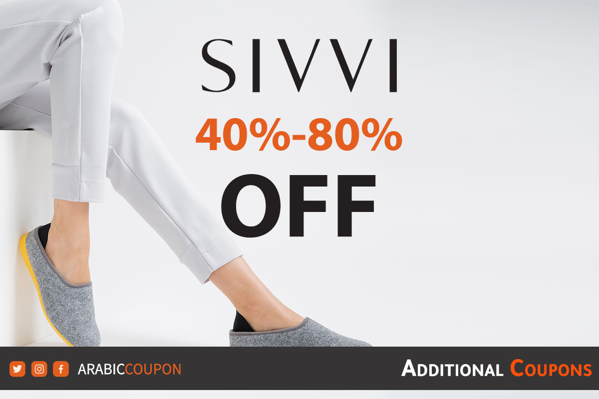SIVVI SALE up to 80% in Oman with additional active promo code 100%